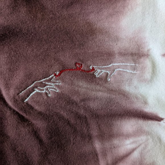 Hand Crafted | Pants & Jumpsuits | Embroidered Your Name Red String Of ...